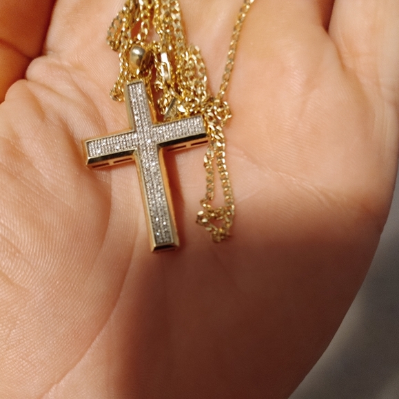 Kay Jewelers | Accessories | Kay Jewelers Gold Cross Necklace | Poshmark